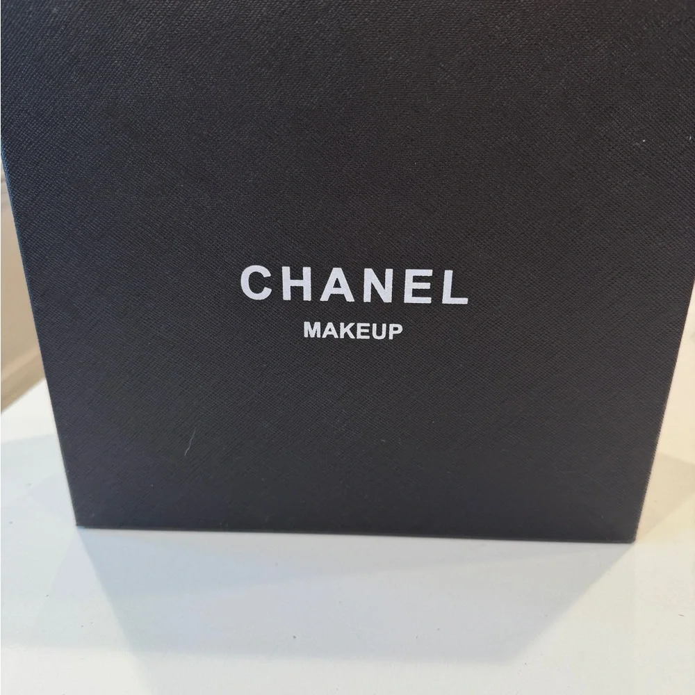 CHANEL | Makeup | Chanel Black Makeup Beauty Bag | Poshmark
